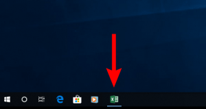 作業中のエクセルを最小化する「Ctrl+F9」